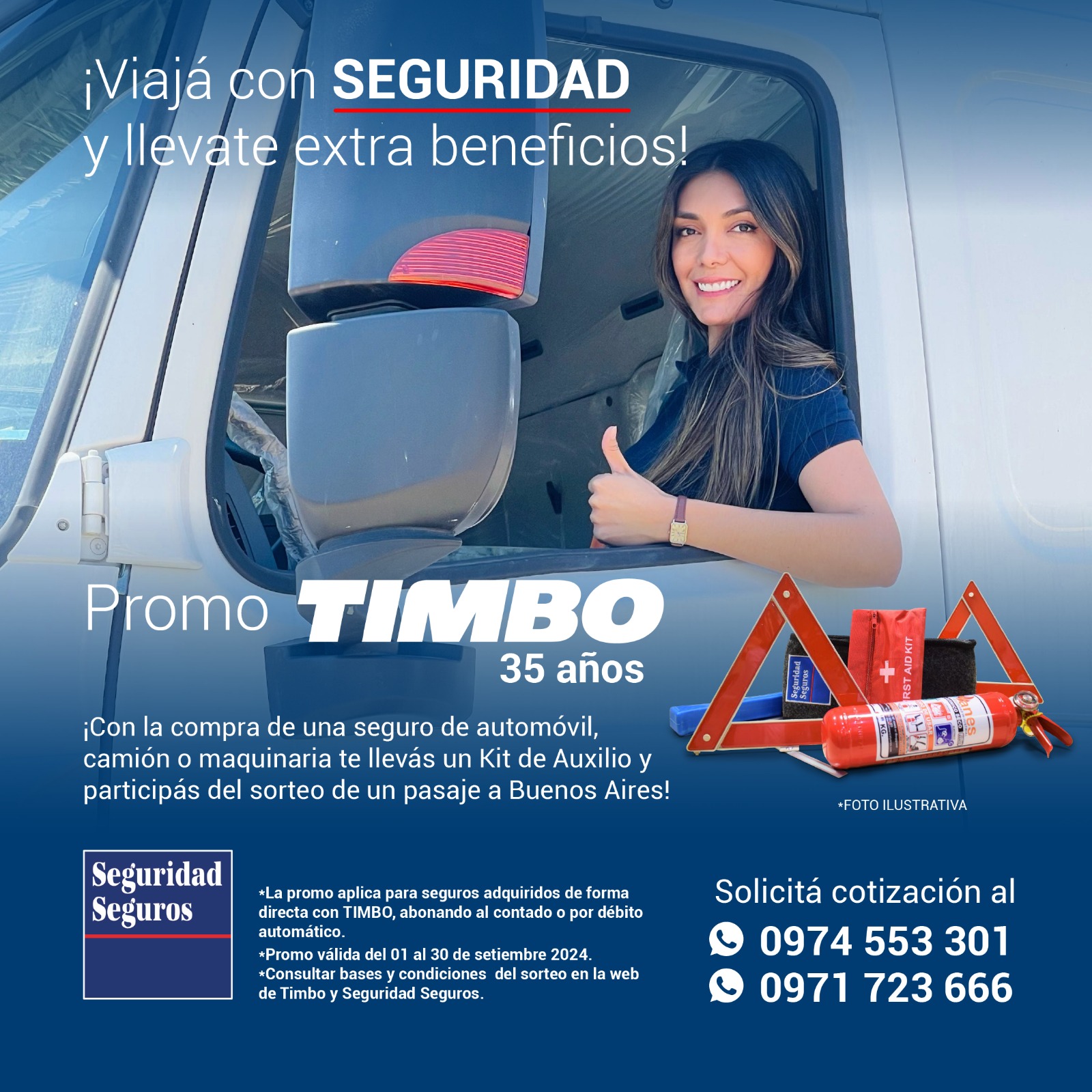 TIMBO y SEGURIDAD SEGUROS te llevan gratis a Buenos Aires - GRUPO TIMBO